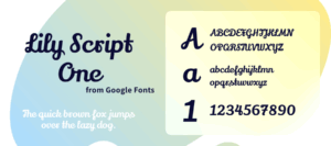 【Google Fonts】おしゃれな英字筆記体フォント15選 | piconotes